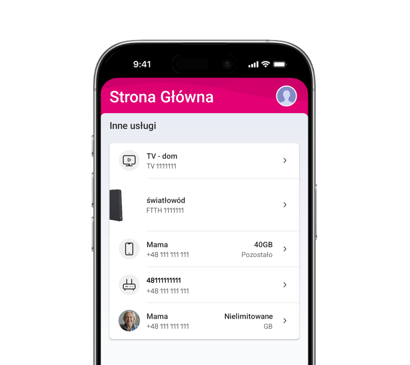 Aplikacja T-Mobile na kartę i abonament - Mój T-Mobile