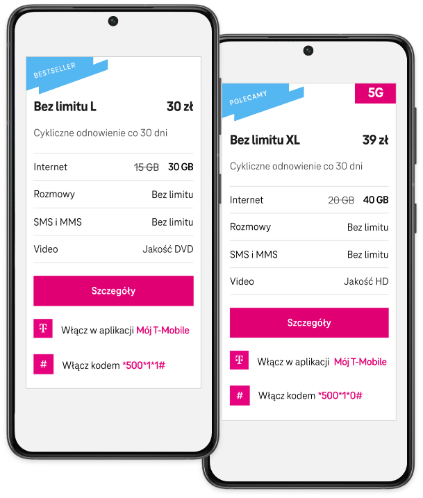 Rok Internetu za darmo w ofercie na kartę | T-Mobile